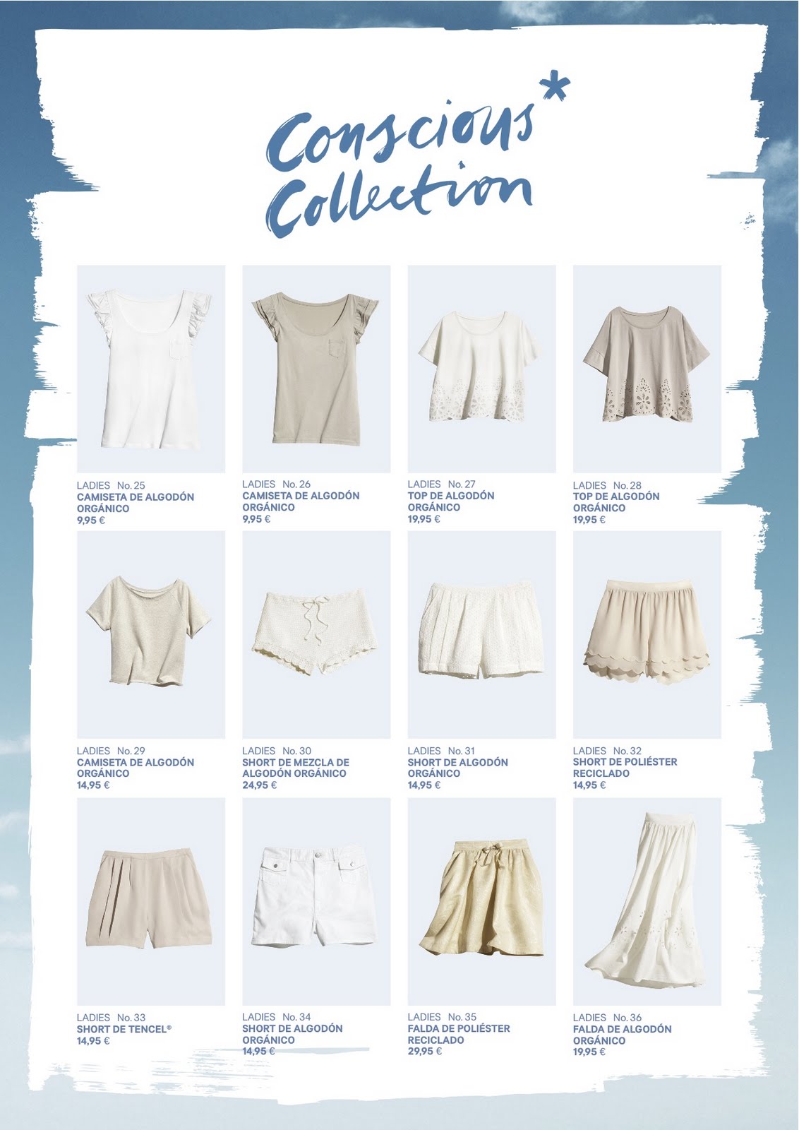 María Luisa Skin: H&M: Conscious collection