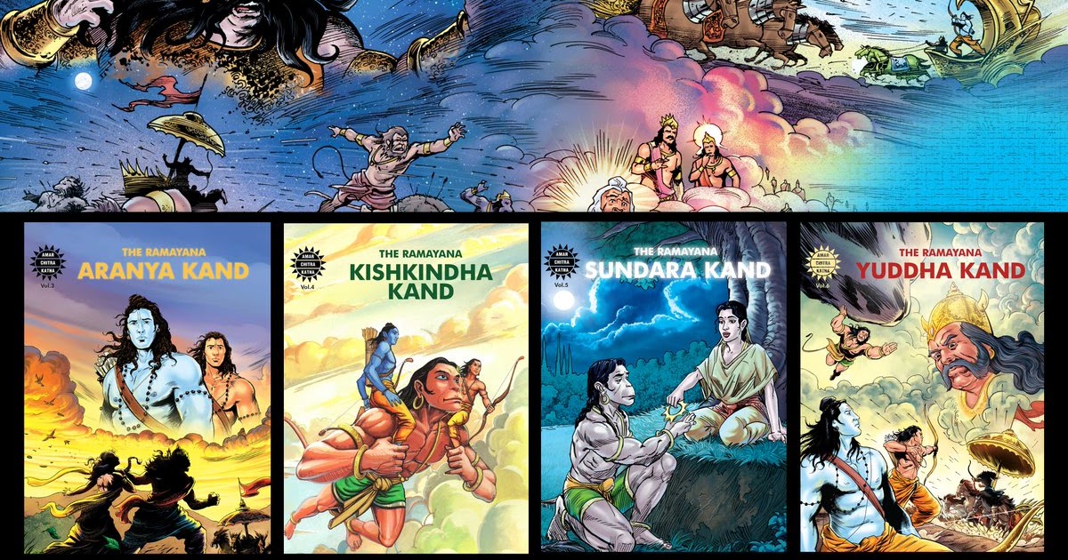 Amar Chitra Katha Valmiki's Ramayan