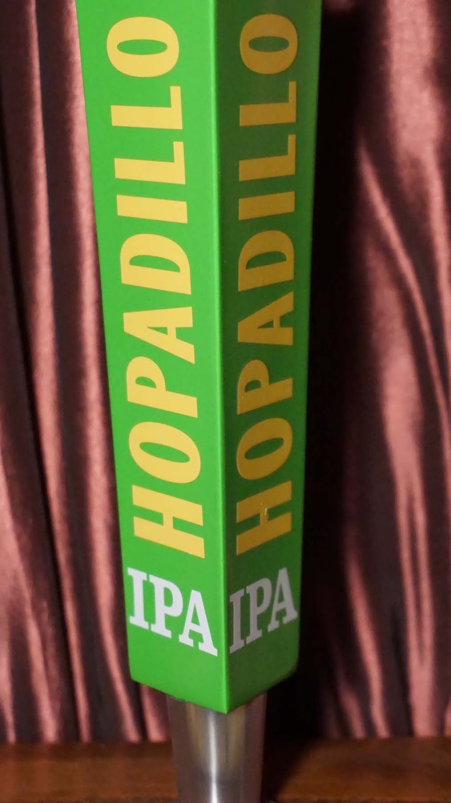 Tap Handle #726: Karbach - Hopadillo IPA
