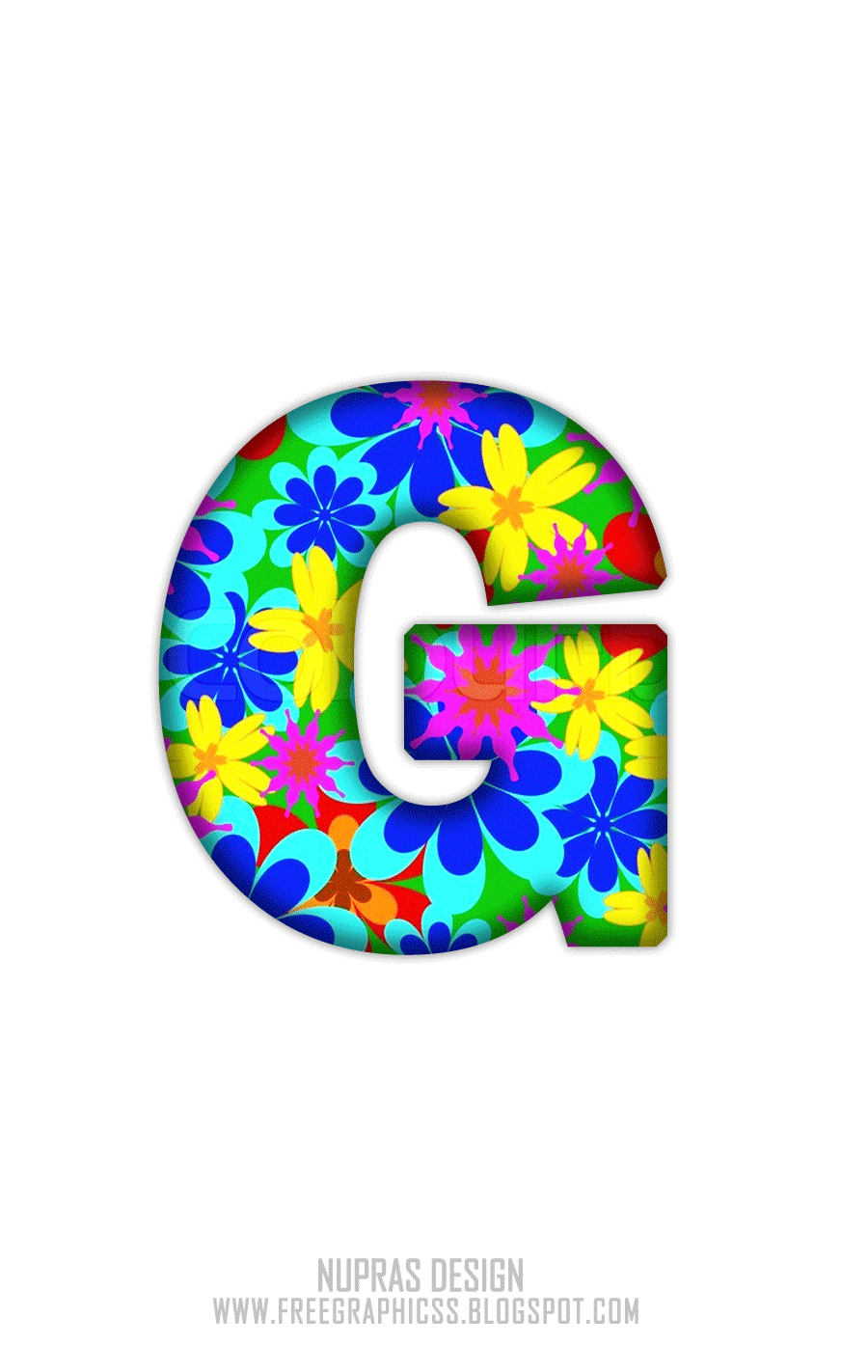 Free Alphabet Graphic Design Letters A to Z