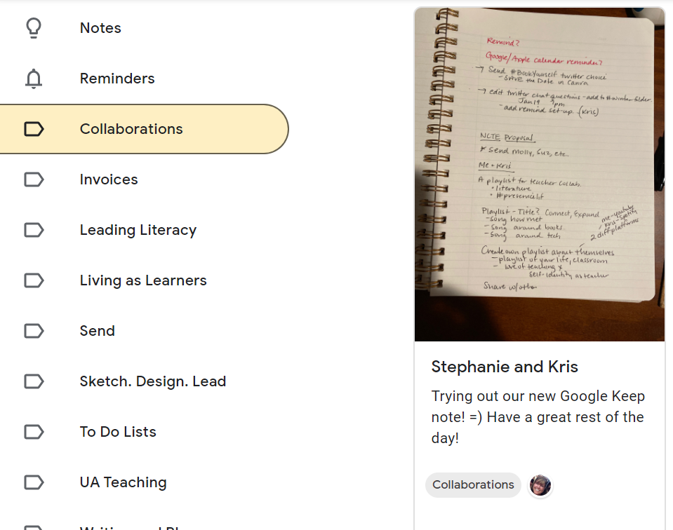 Organize, Collaborate and More with Google Keep | The Coaching ...