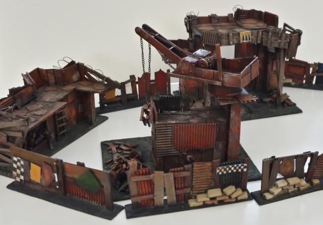 Another wargaming blog: Ork fortifications for Warhammer 40K or Gorkamorka