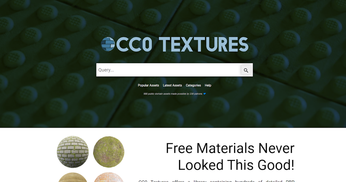 CC0 TEXTURE | TEXTURE HD GRATIS TANPA SYARAT!