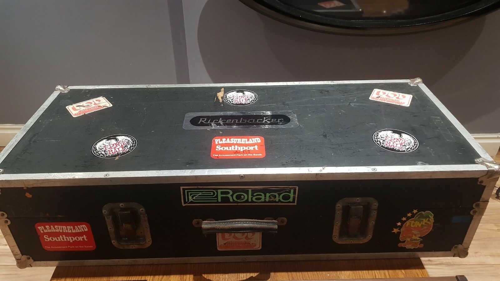 MATRIXSYNTH: Vintage Roland SH-1000 Keyboard w/ Case