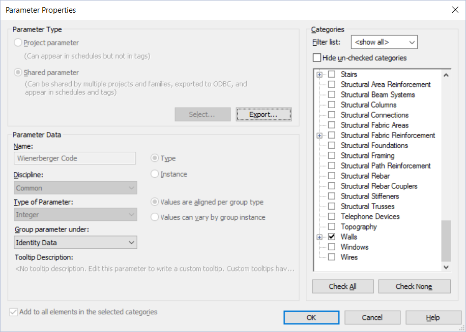 About Classification and Properties in BIM