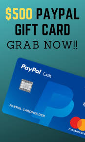 Get a $500 PayPal Gift Card Now! - Offer