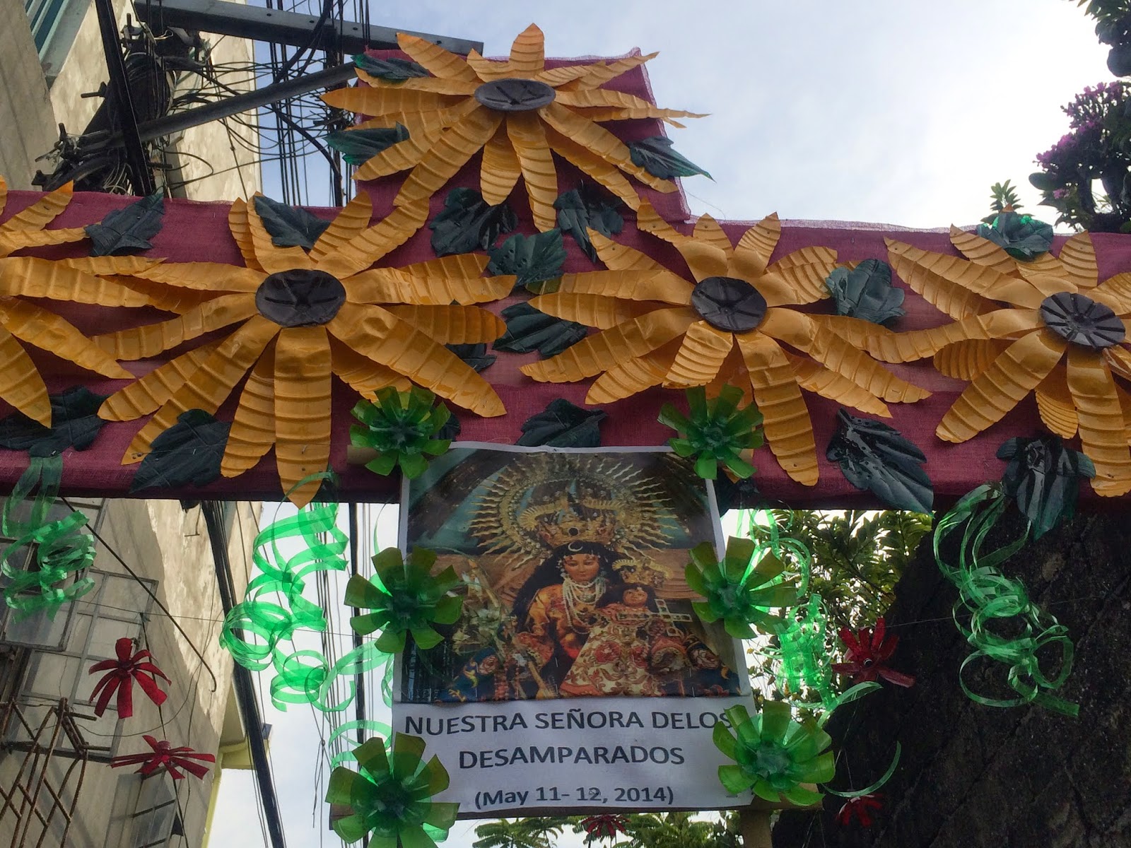 Makati Barangay Shows Off Green Fiesta Banderitas