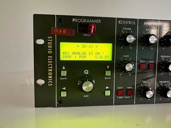 MATRIXSYNTH: Studio Electronics SE-1X Analog Synthesizer SN 3596