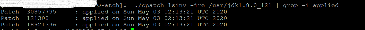 How To Find The Date And Time Of Weblogic Patch Applied how-to-find-the-date-and-time-of-weblogic-patch-applied
