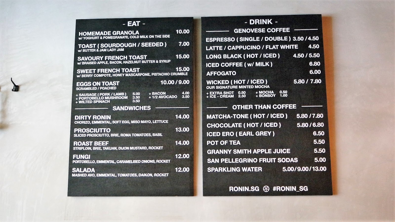 Ronin Cafe Review - 17 Hong Kong Street | ♕ HerPenandFork