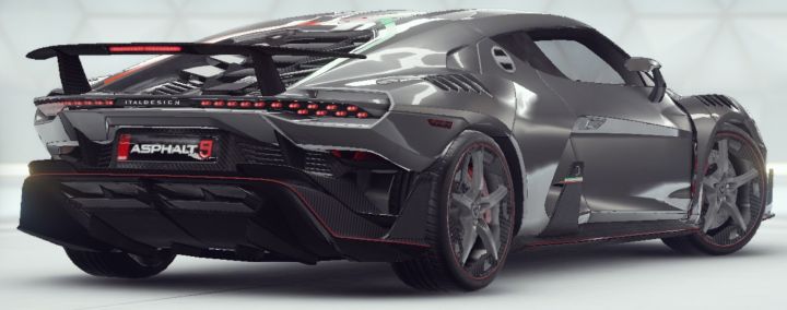 Asphalt 9 Legends: 2017 Italdesign Zerouno M&T - 3D Models Destination