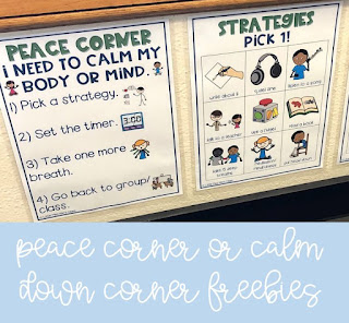 Little Miss Kim's Class: Creating a Peace Corner or Calm Down Space in ...