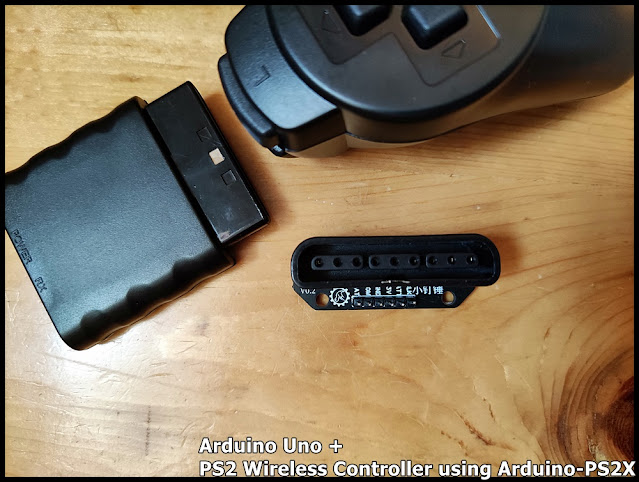 Arduino-er: Arduino read Playstation 2 compatible Wireless Controller ...