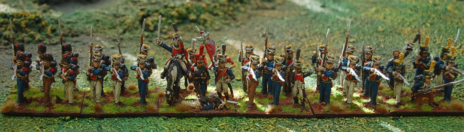 RTB AT LARGE: Polish Napoleonic Uhlans painted by Francesco Thau