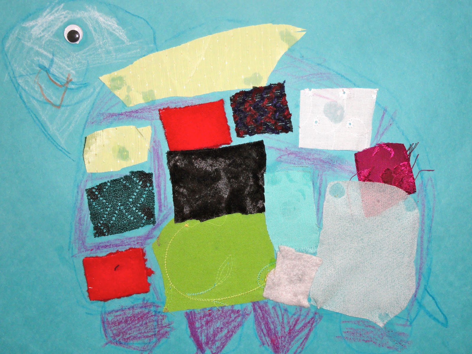 Art- It's Made To Be Seen: Kindergarten- Texture Turtles