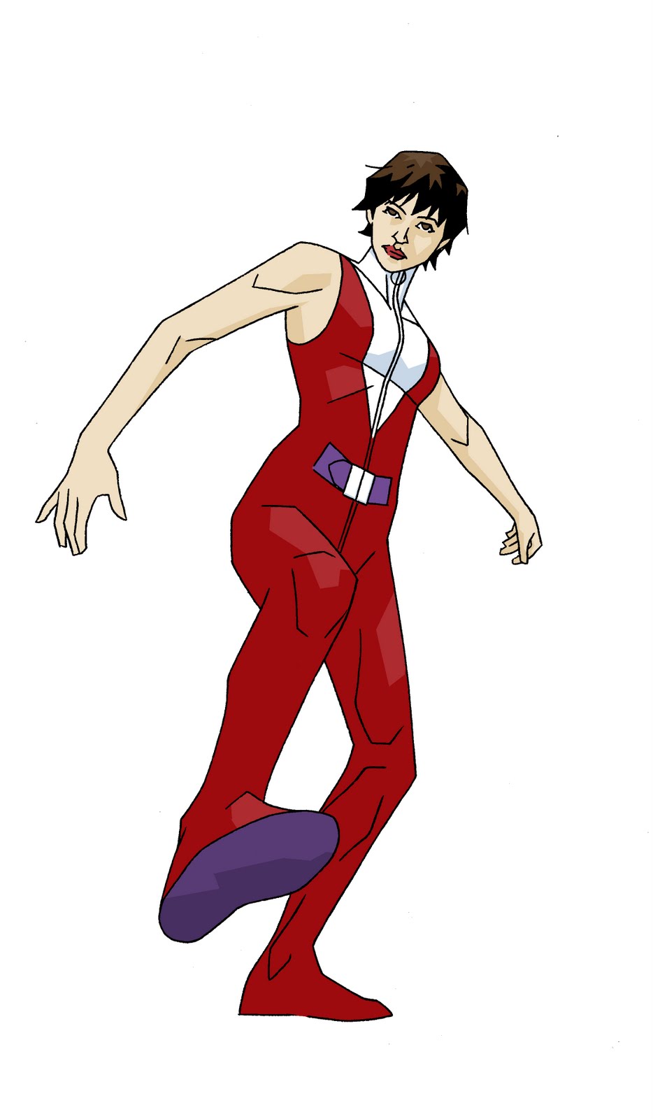 Matthew Dow Smith: Sketchbook: Elasti-Girl