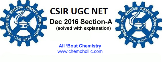 CSIR NET JRF DEC 2016 Section A (Solved with Explanation) - All 'Bout ...
