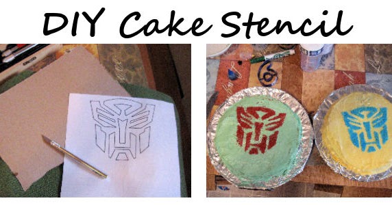 To The Rock Homeschool: EASY DIY Transformers Cakes