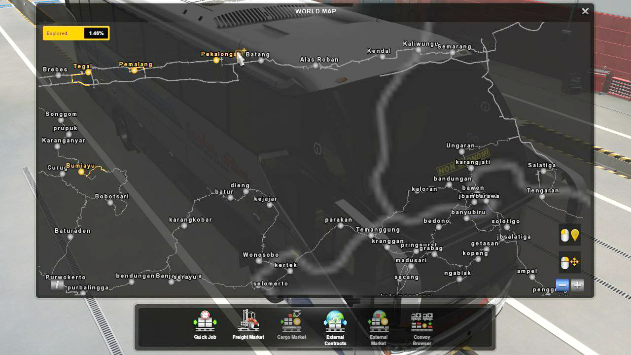 New 7 Map Gabungan Indonesia ETS2 1.41 Convoy | ETS2Indo.com