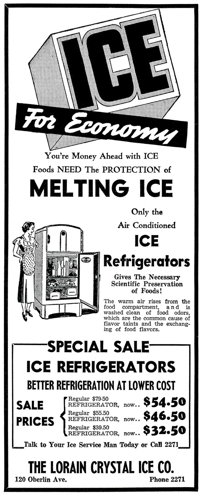 Brady's Bunch of Lorain County Nostalgia: Lorain Crystal Ice Company ...