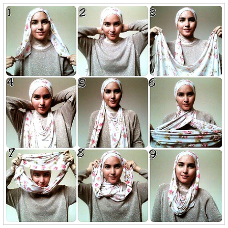 Contoh Tutorial Hijab Agar Tampil Modis Saat Kuliah