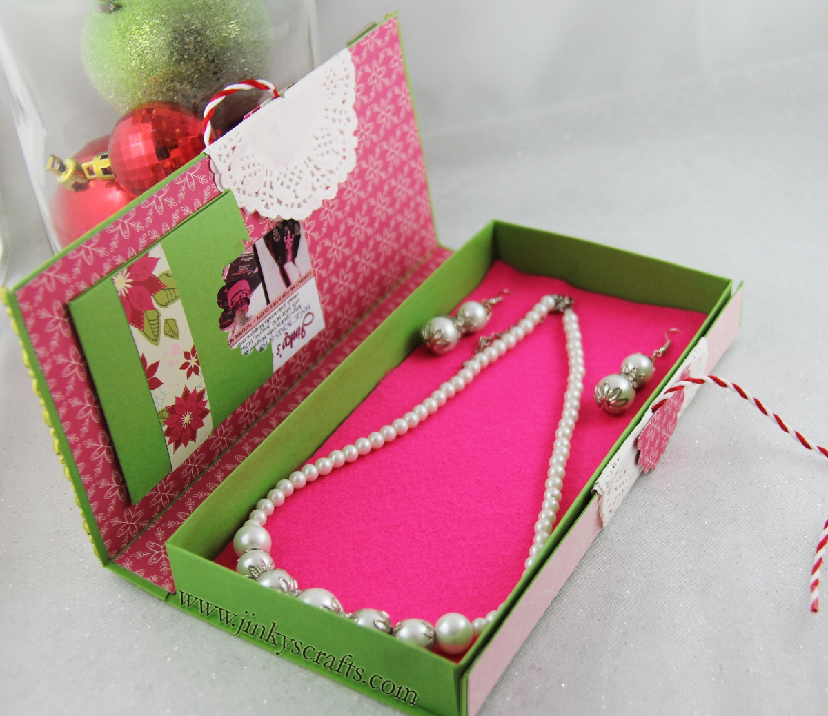 Jinky's Crafts & Designs: Pocket Gift Box -1st Day of Christmas Preview