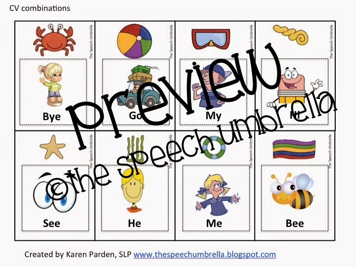 The Speech Umbrella: Merry Christmas and Materials Update!