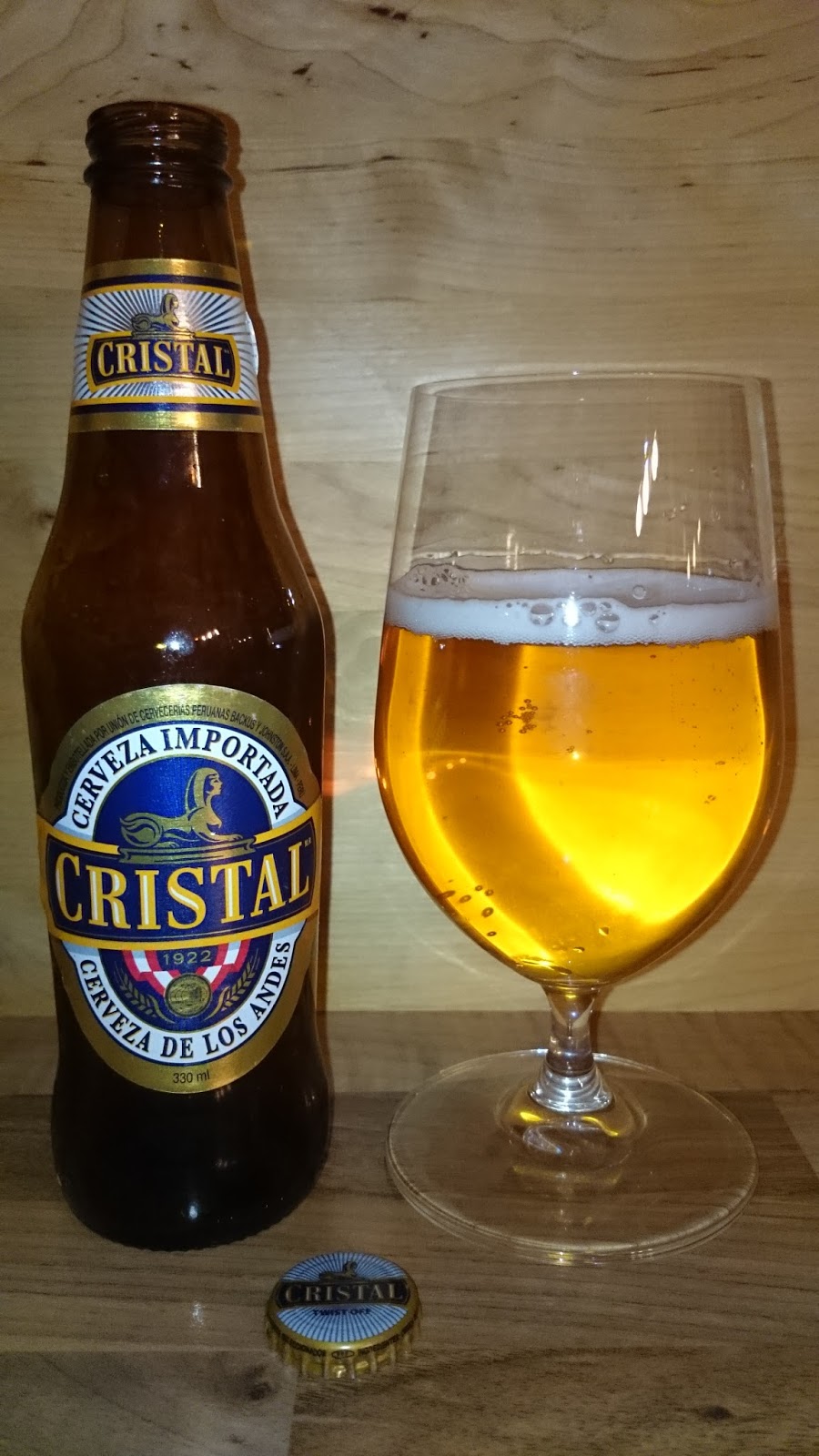 Beer Atlas: Cristal - Cerveza de los Andes (Peru)