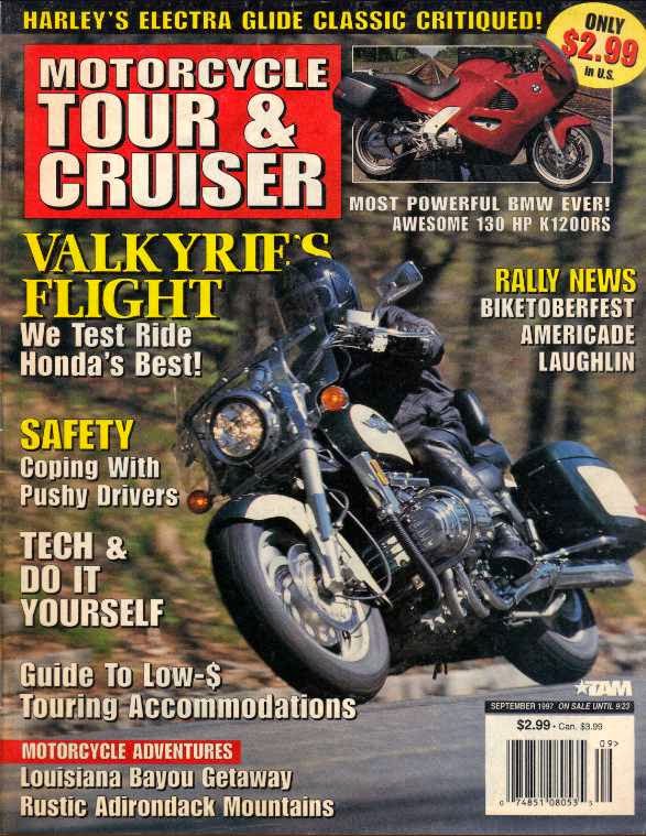 The Honda Valkyrie Pages: Motorcycle Tour & Cruiser Magazine - Sept 1997
