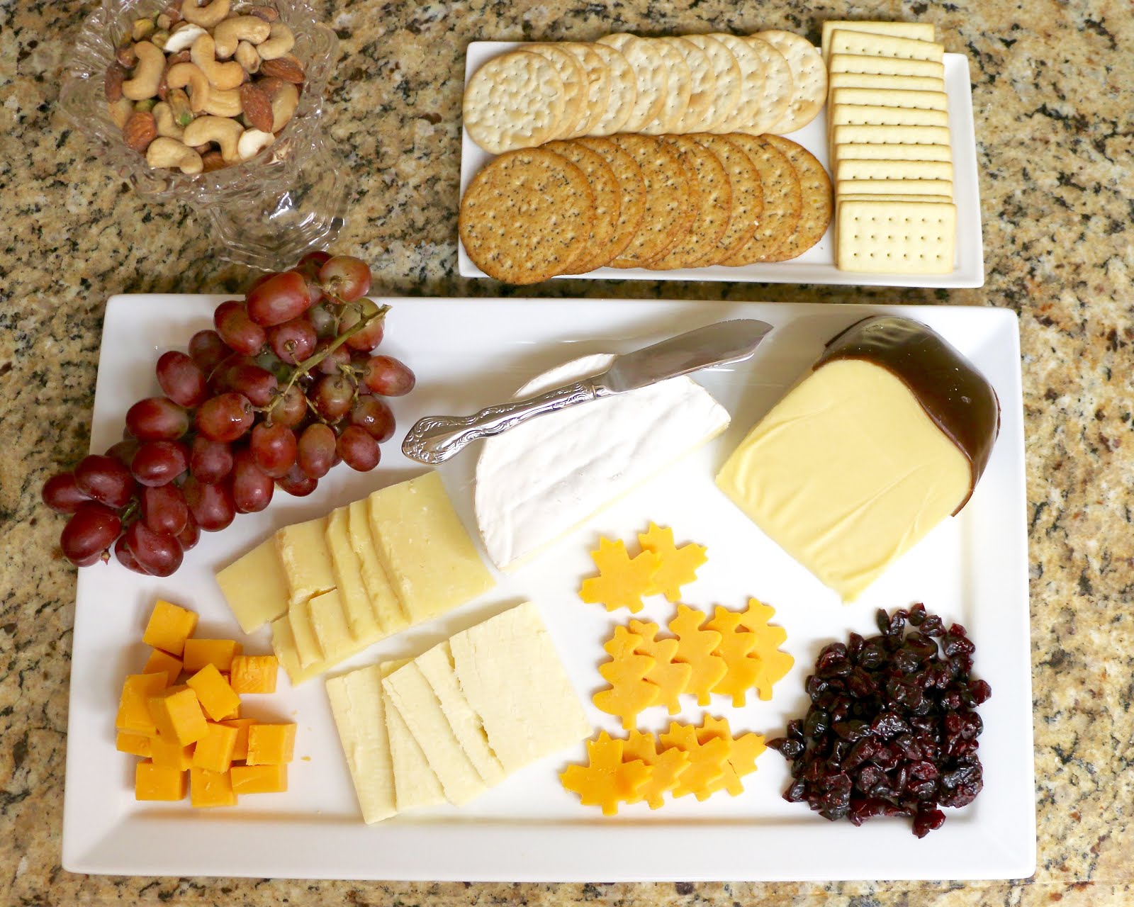 Autumn Leaf Cheese Platter - The Lindsay Ann