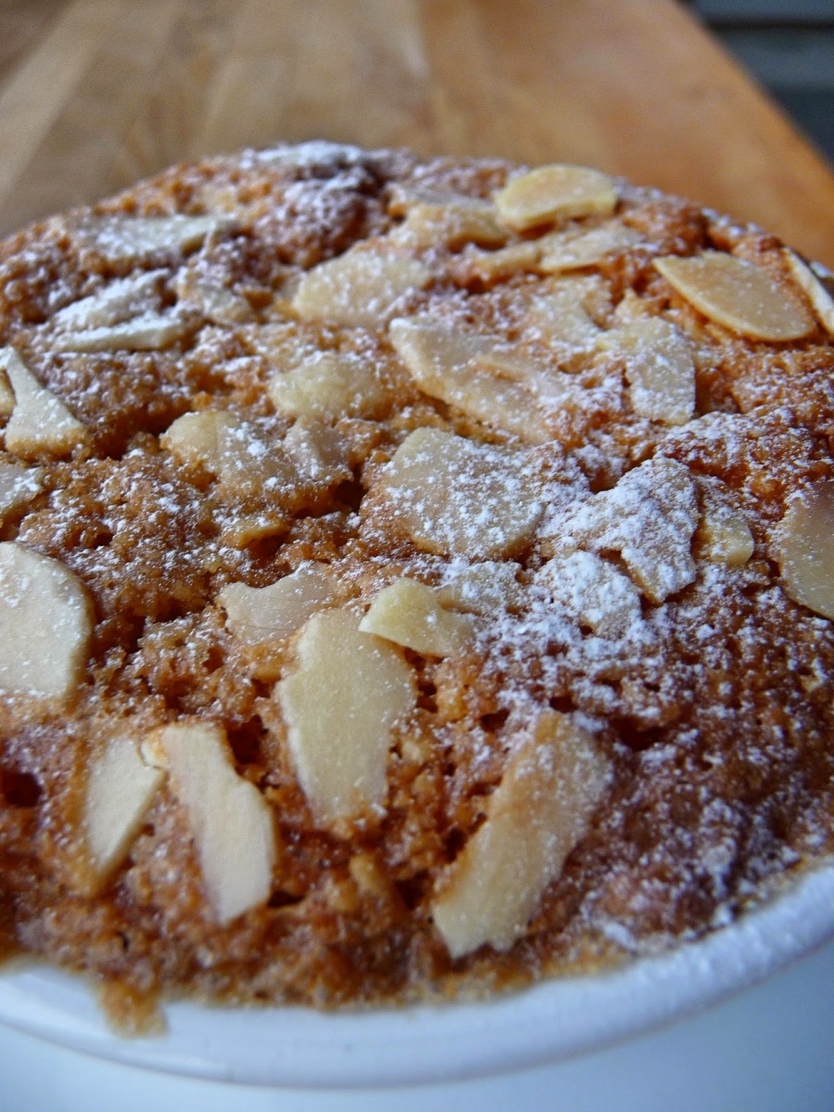 Lancashire Food: Almond sponge topped apple pots