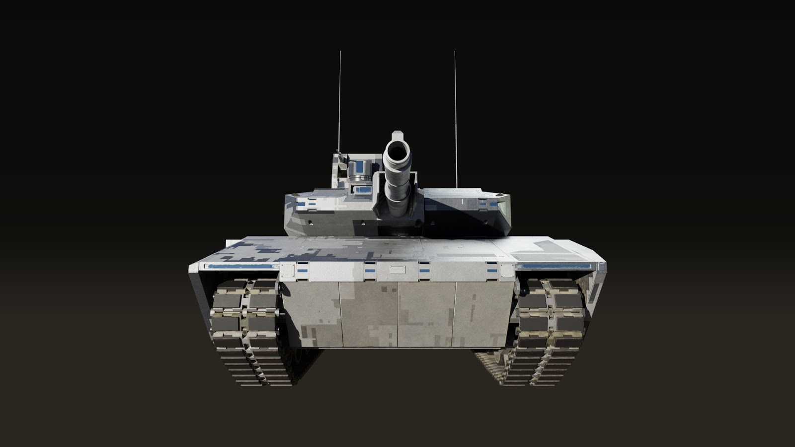 SNAFU!: Werecat - "Leopard 3 like" Nato Tank...Concept Art by Marcel ...