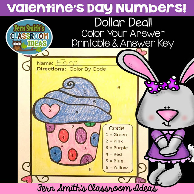 Valentine's Day Dollar Deal! - Fern Smith's Classroom Ideas!
