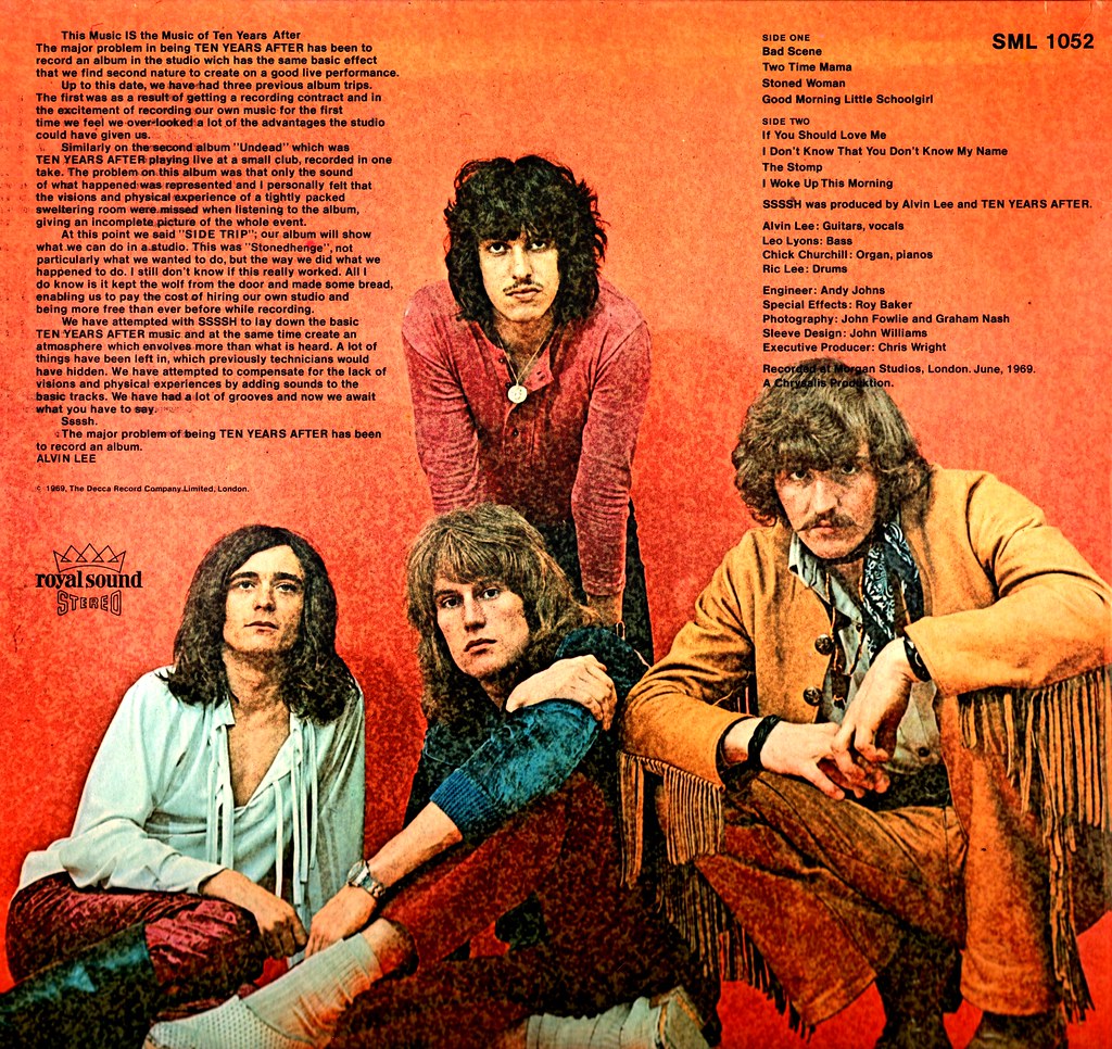 Classic Rock Covers Database: Ten Years After - Ssssh (1969)