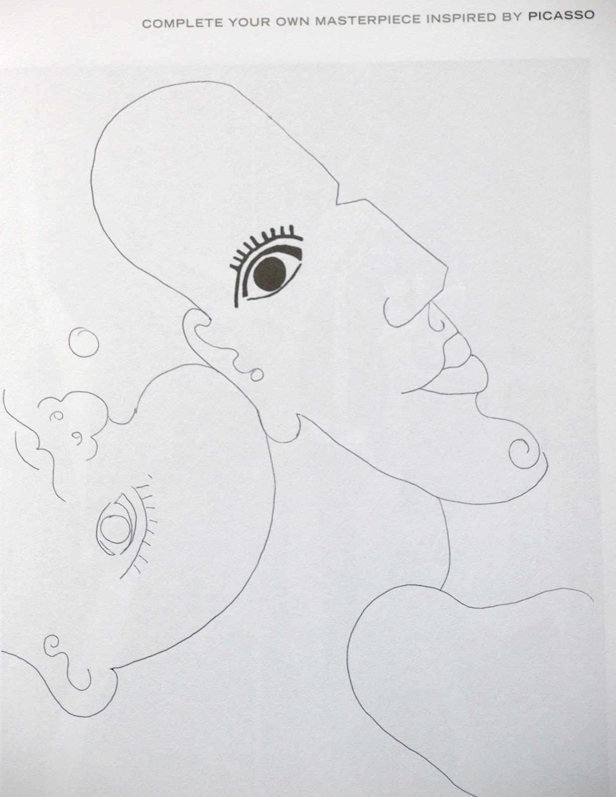 ARTIQUERYROSE: PICASSO DOODLES