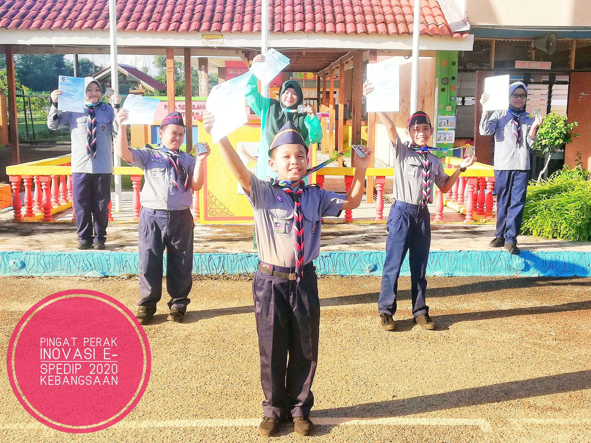 KELAB KERJAYA MENANG PINGAT PERAK INOVASI E-SPeDIP 2020 KEBANGSAAN DI SARAWAK