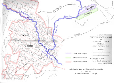 The Second Germanna Settlement and their Vaught neighbors | Vaught ...