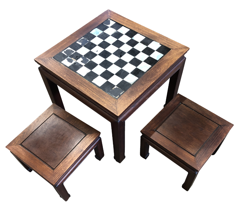 Finale Furniture Restoration Services, LLC: Children’s Checkers Table Set