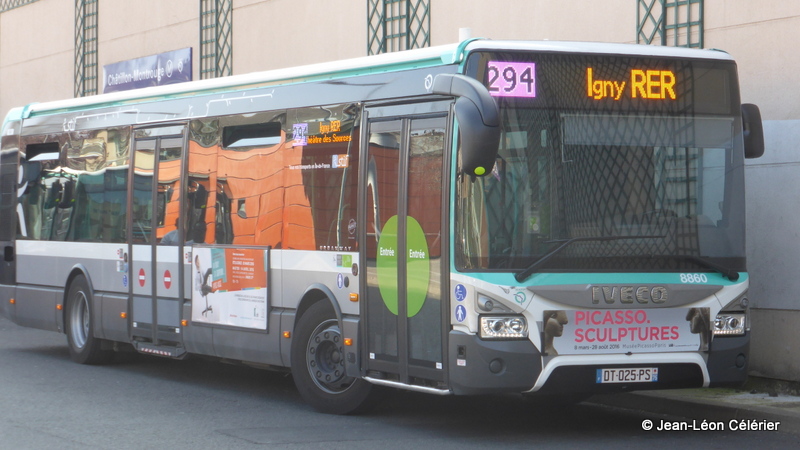 Les Tramways,Métro,RER,Bus de la RATP: Bus 294