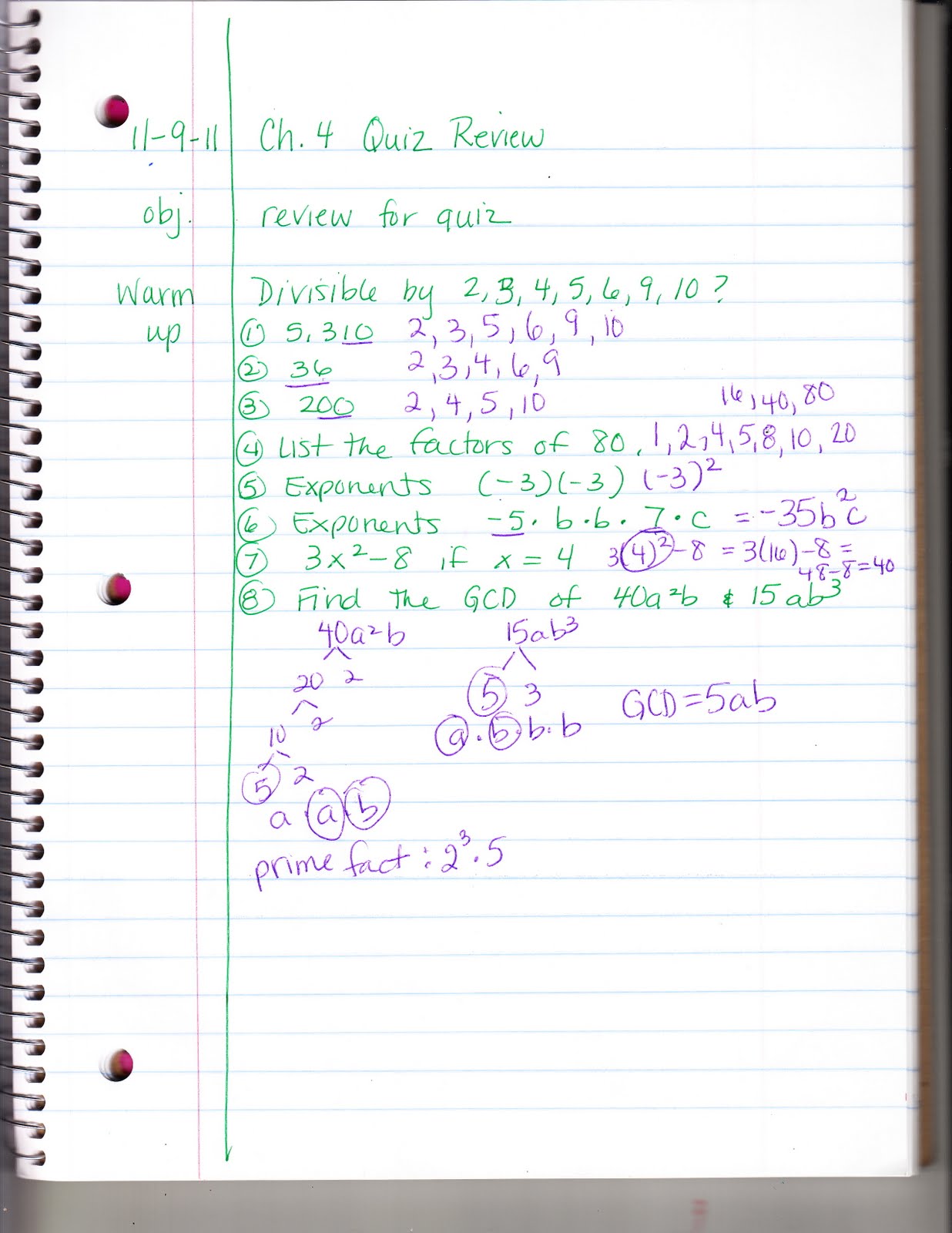 Ms. Jean's Classroom Blog: Chapter 4 quiz review Ms. Jean's Classroom Blog: Chapter 4 quiz review