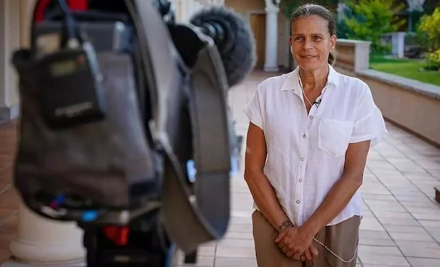 Princess Stephanie gave an interview to Monaco Info