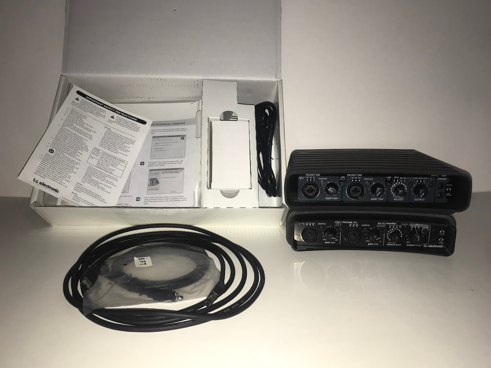 Infrequent Sound [sex.tex] technology: TC Electronic Impact Twin 24-bit ...