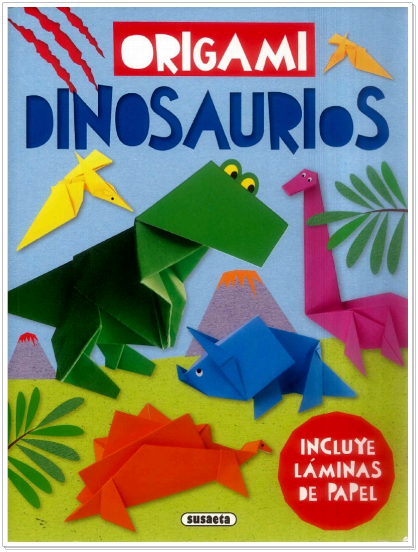 Origami Dinosaurios-Michael Wiles - Ruby Book Origami