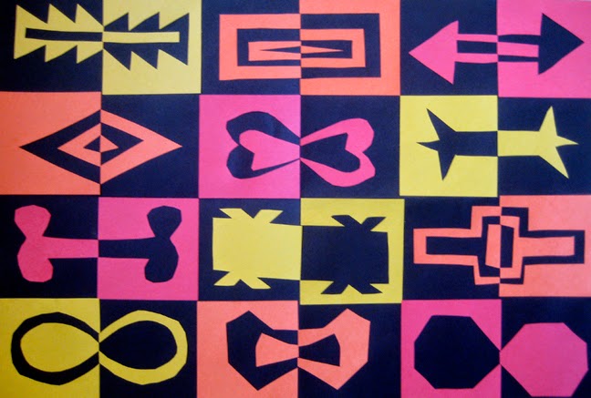 My Adventures In Positive Space: Notan Collages
