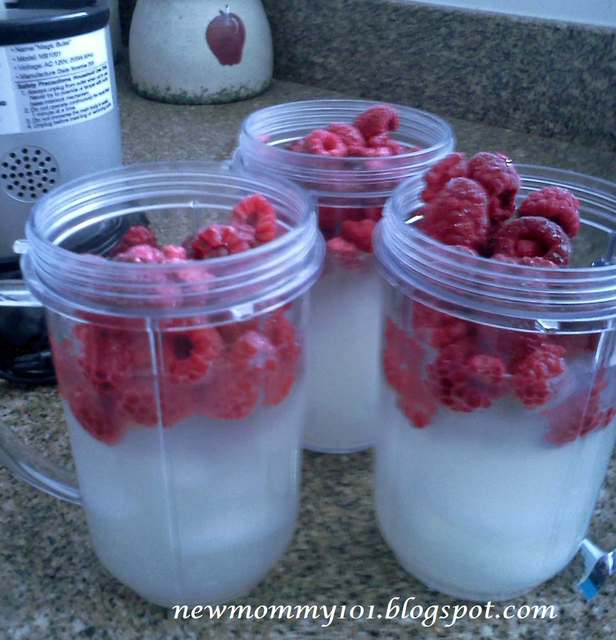 New Mommy 101: Raspberry Slushy