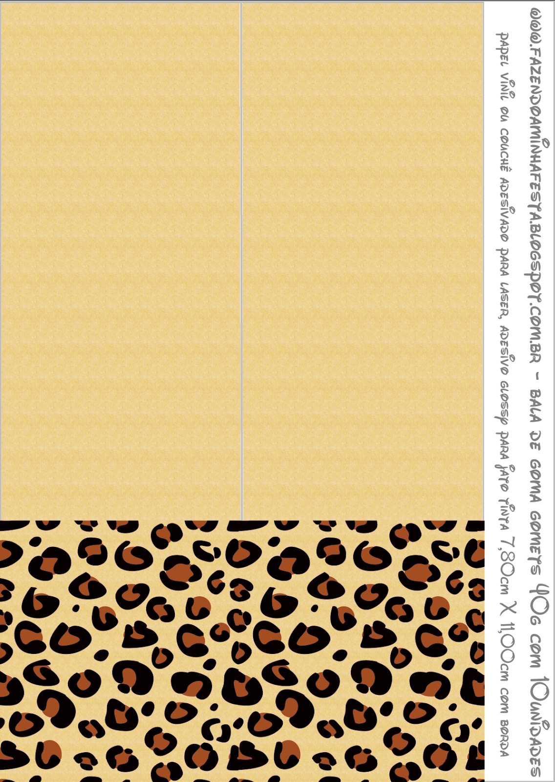 Leopard Prints: Free Printable Candy Bar Labels. | Oh My Fiesta For Ladies!