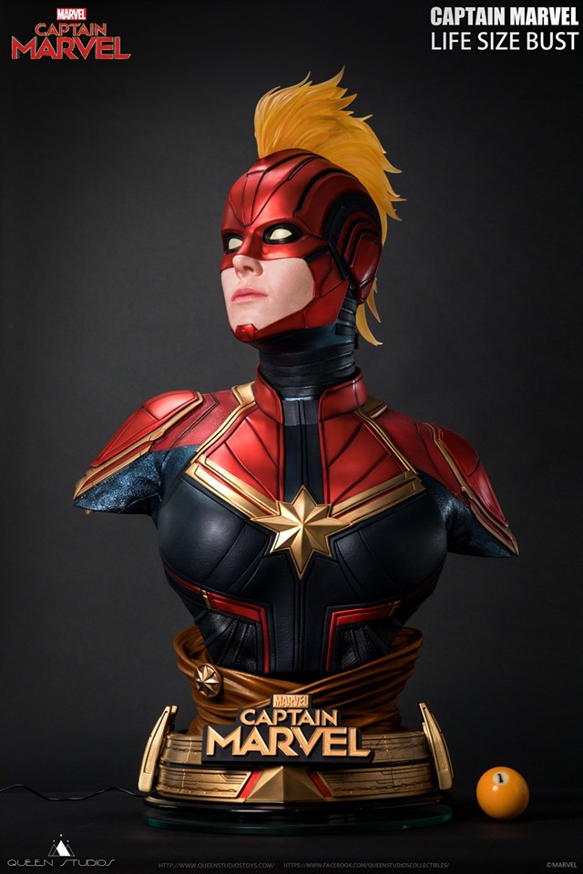 Captain Marvel Bust 1/1 (Queen Studios Collectibles)