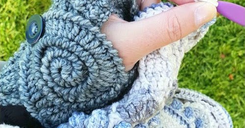 Beautiful Skills - Crochet Knitting Quilting : Ammonite Wrist Warmers ...