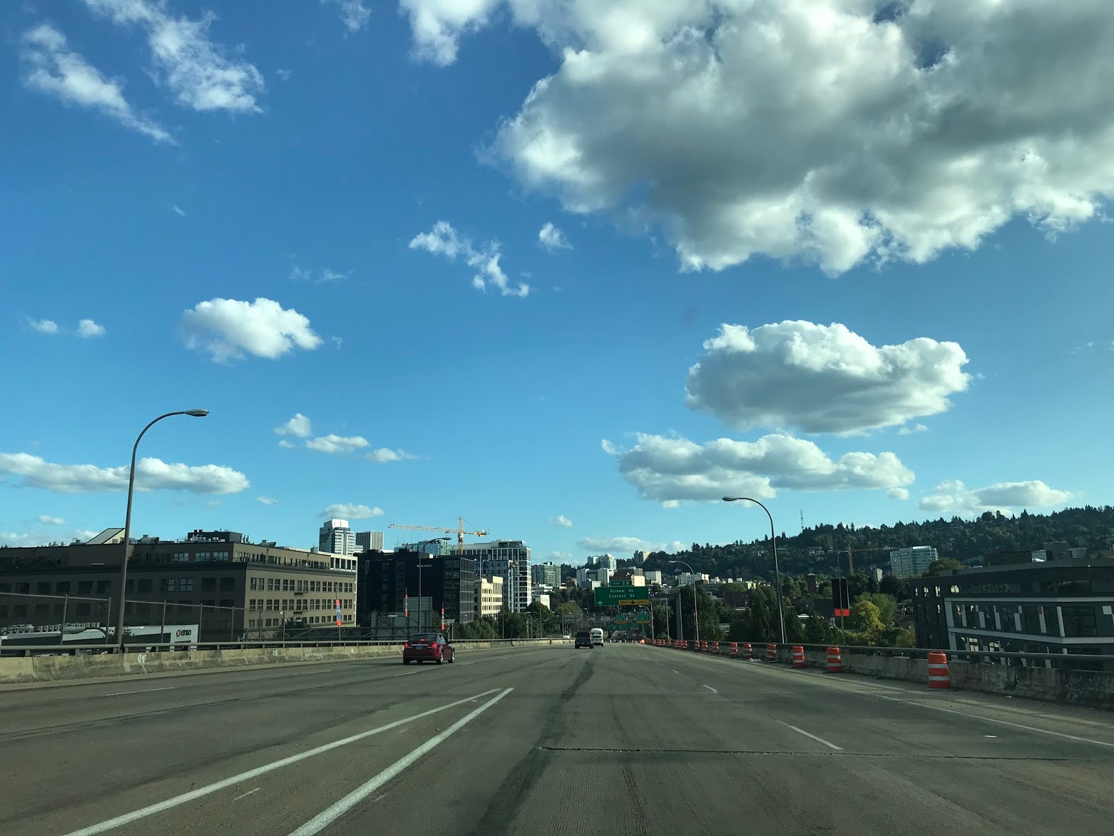 US Route 26 on the Sunset Highway from downtown Portland to US 101