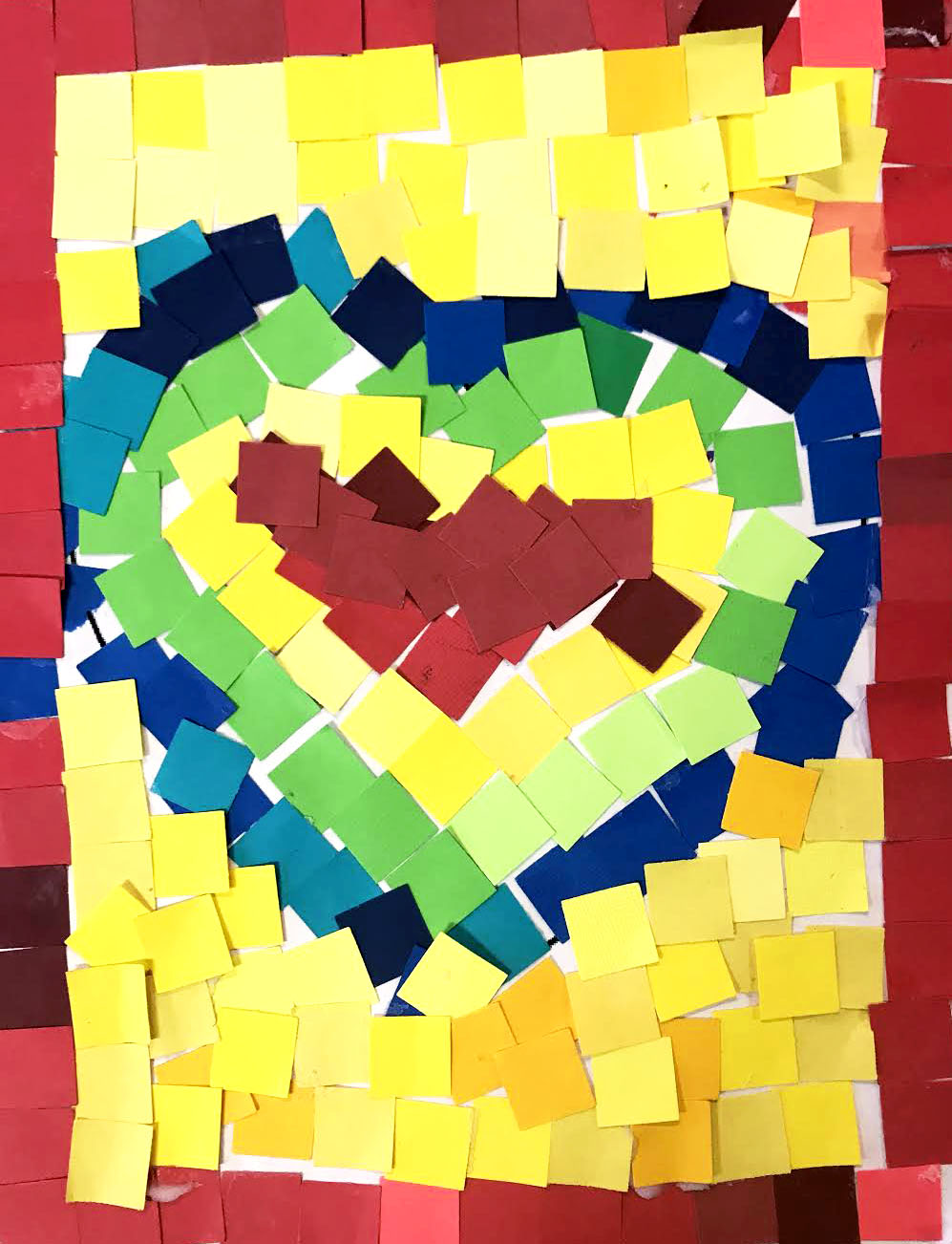 ALMA THOMAS HEART MOSAICS